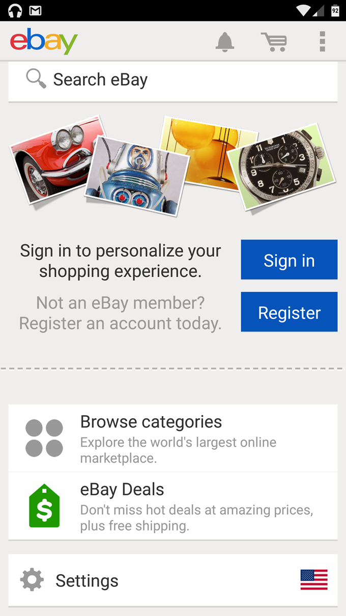 [Update: APK File] eBay Announces Its Version 4.0 App Update With A ...