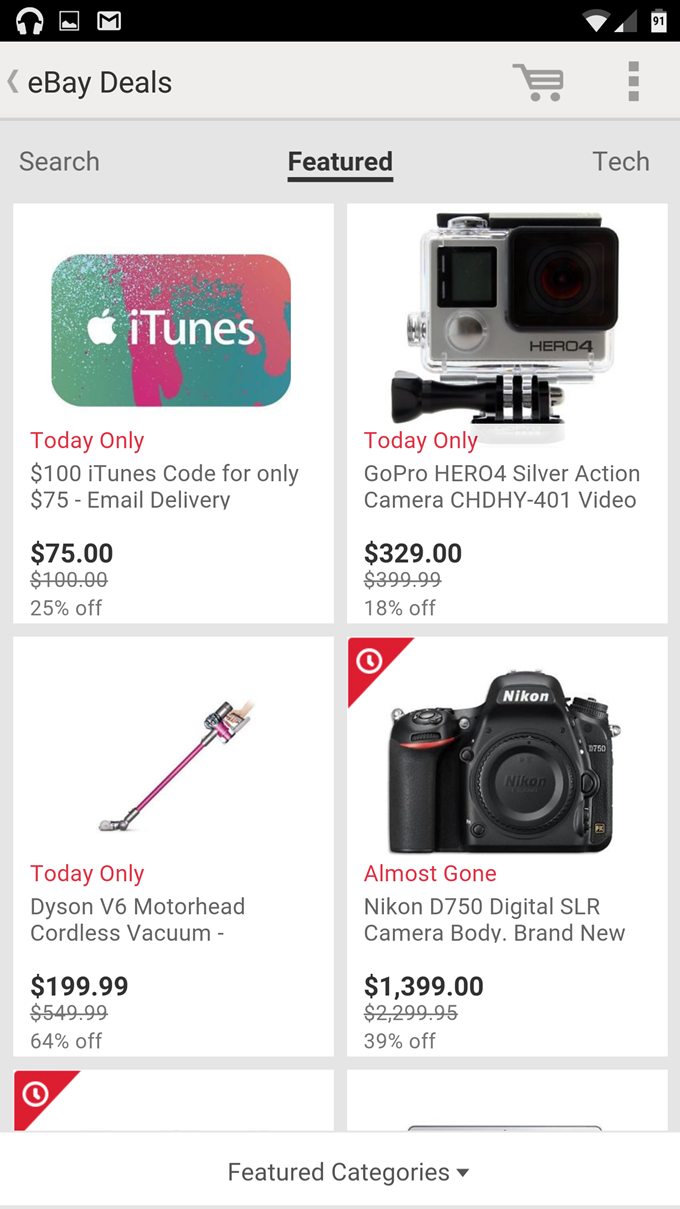 [Update: APK File] eBay Announces Its Version 4.0 App Update With A ...