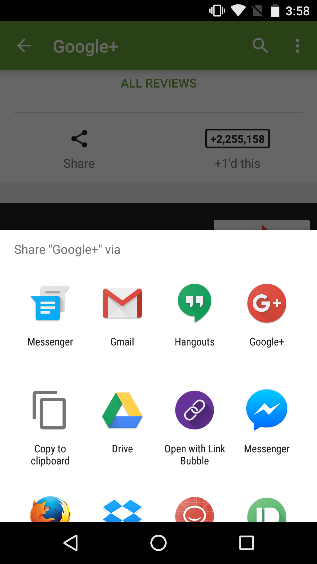 Google Messenger v1.5 Adds Support For Marshmallow's Direct Share ...