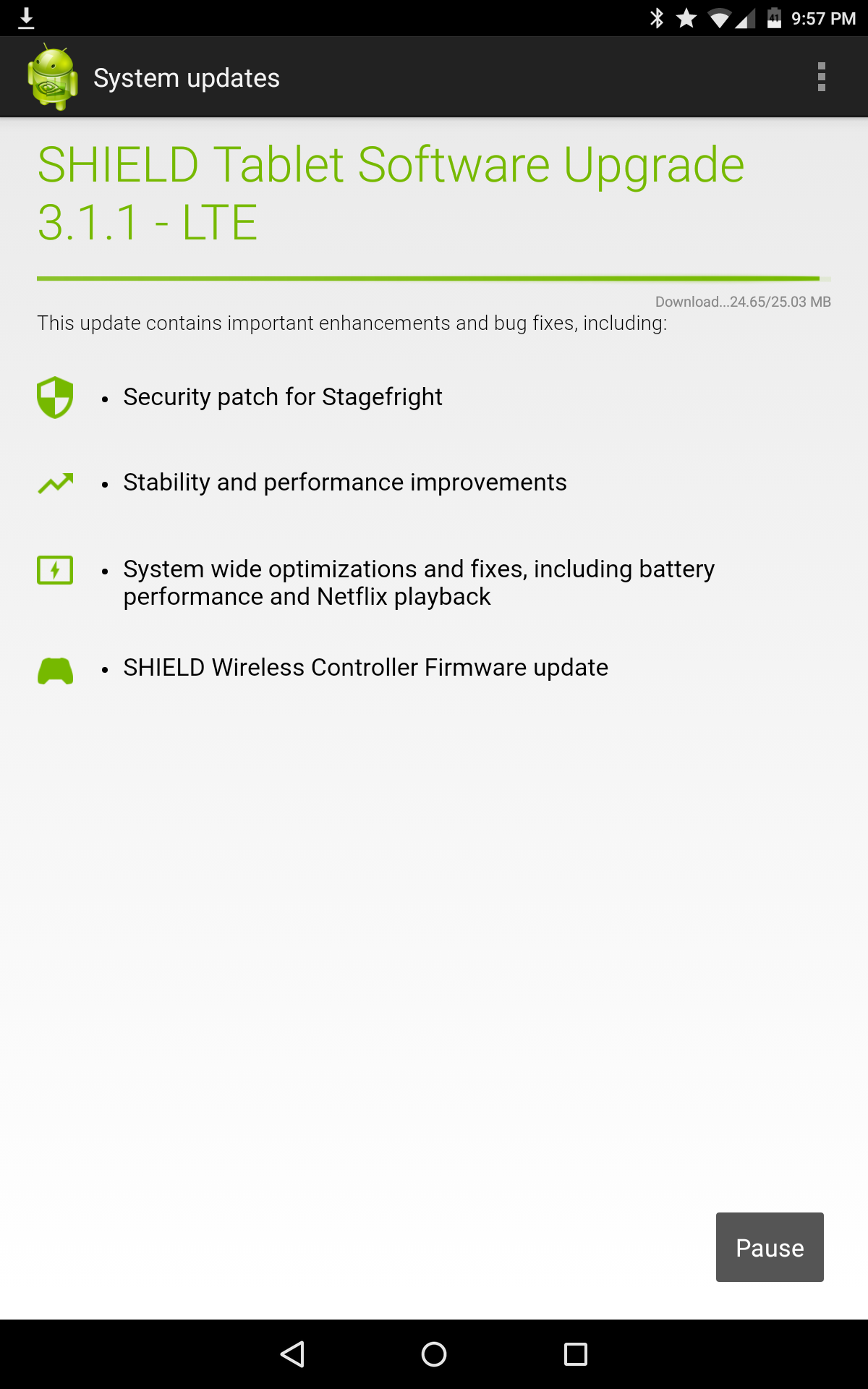 SHIELD Tablet Update 3.1.1 Rolling Out Now, Brings Stagefright Patch ...