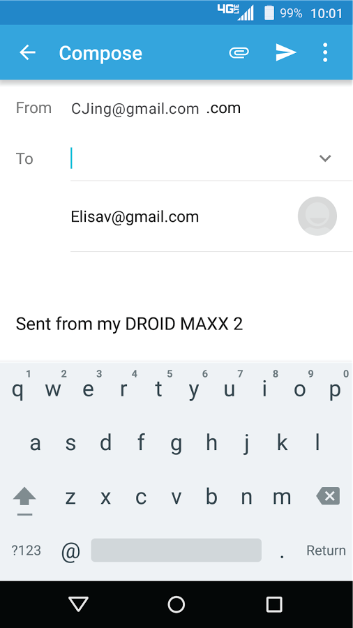 Motorola Adds Stock Email App To The Play Store, Includes Screenshots ...