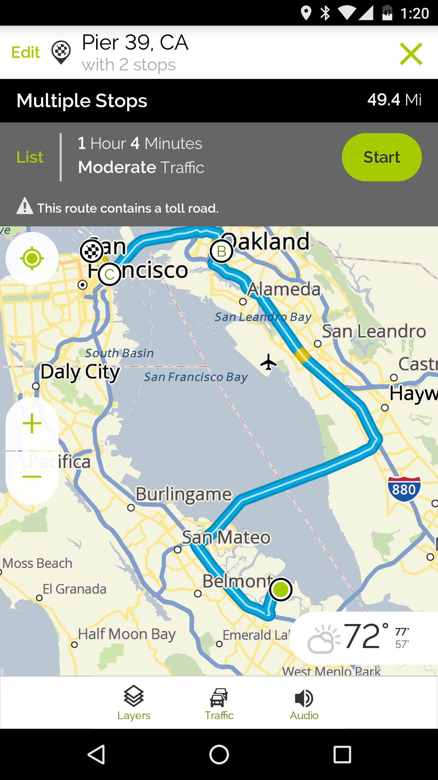 MapQuest Updated To v3.0 With Improved Maps, Multi-Stop Route ...