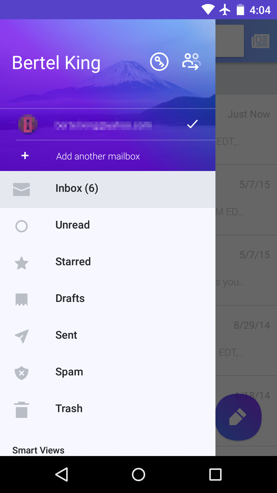 Yahoo Mail For Android's 5.0 Beta Comes With A Bedazzling Material Makeover