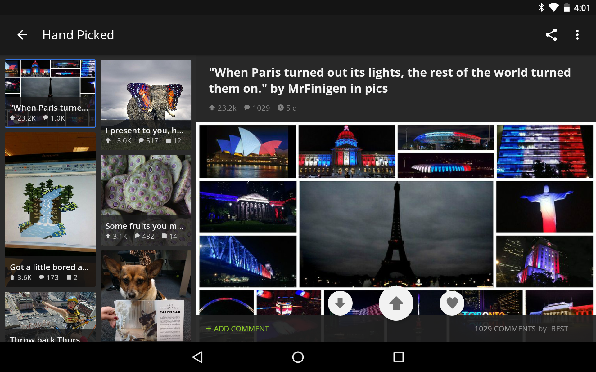 Imgur 2.3 Helps You Better Browse Through The Endless Sea Of Pictures ...