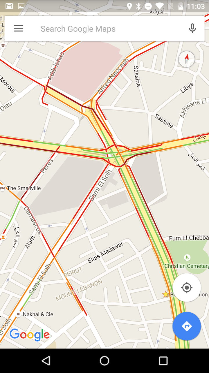 PSA: You Can Enable Google Maps Traffic View In Countries And Regions ...