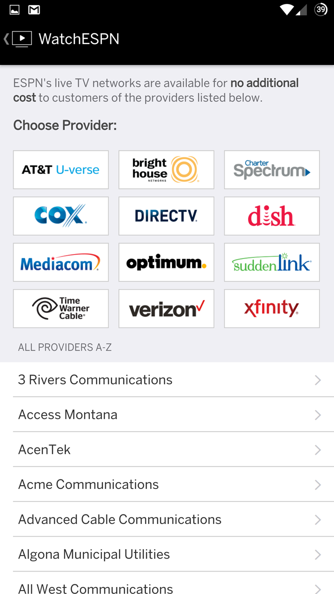 ESPN Android App Adds WatchESPN TV Streaming For Cable And Satellite ...