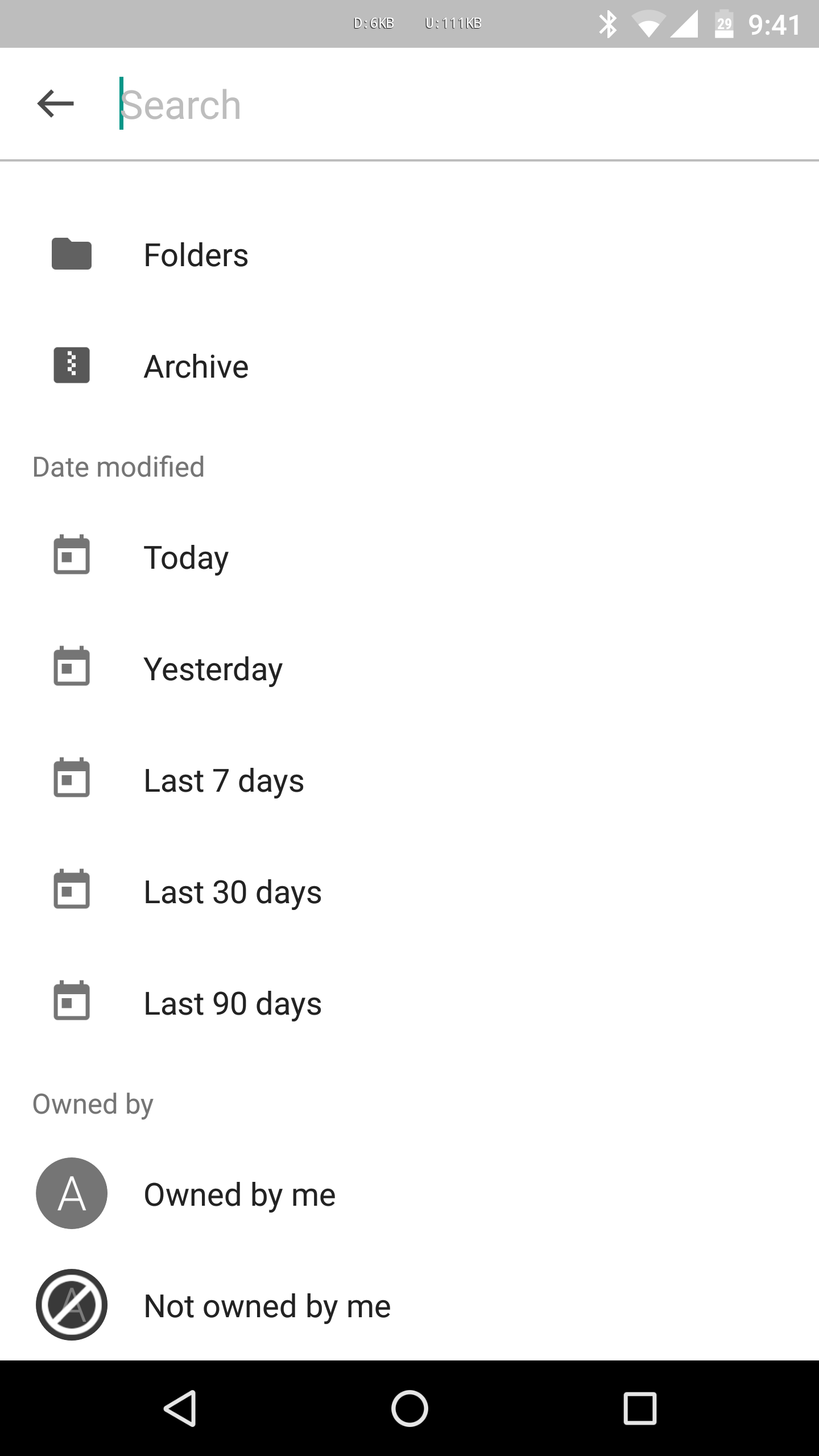 [Update: APK Download] Google Drive Is Getting Search Query ...