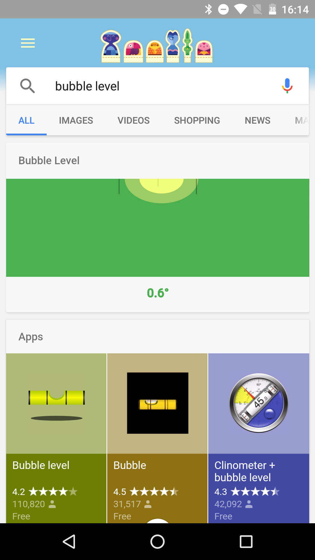 Searching "Bubble Level" In Google On Your Phone Gives You An ...