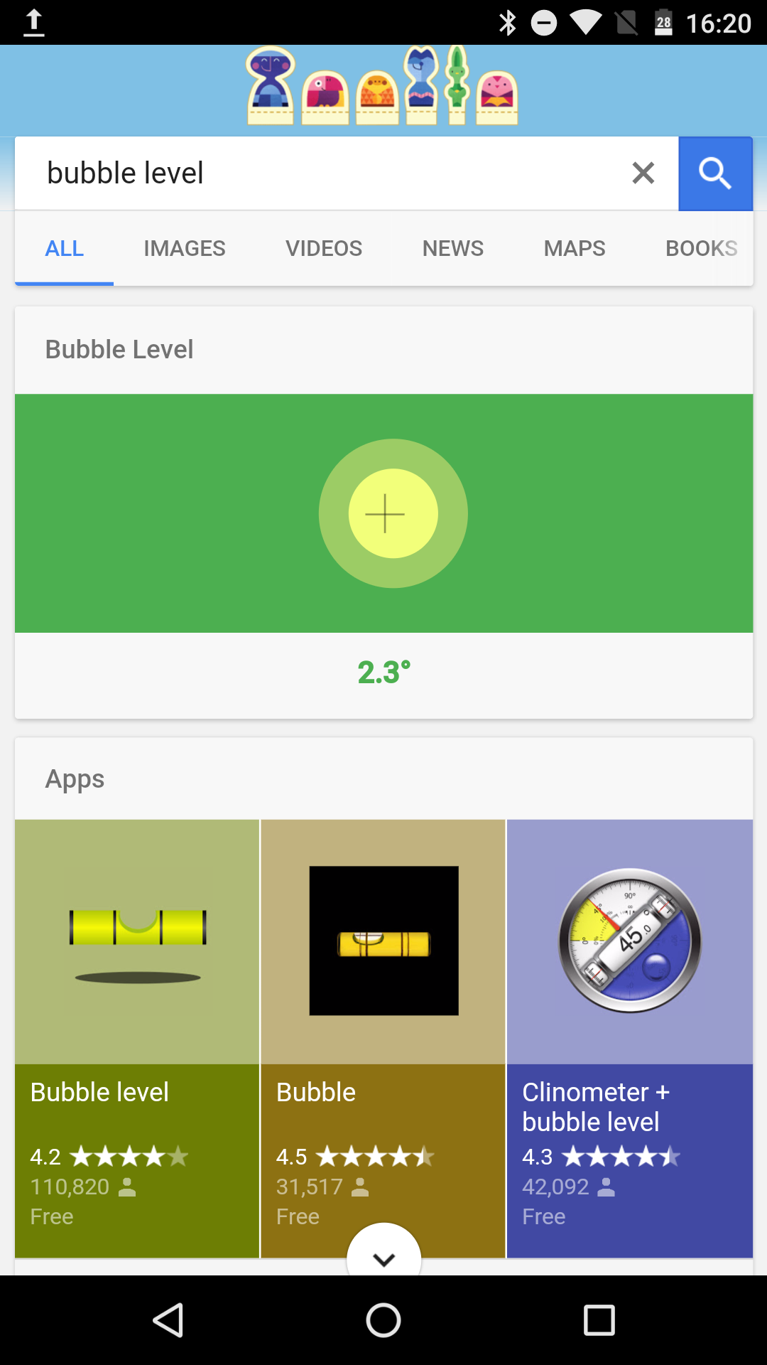 Searching "Bubble Level" In Google On Your Phone Gives You An ...