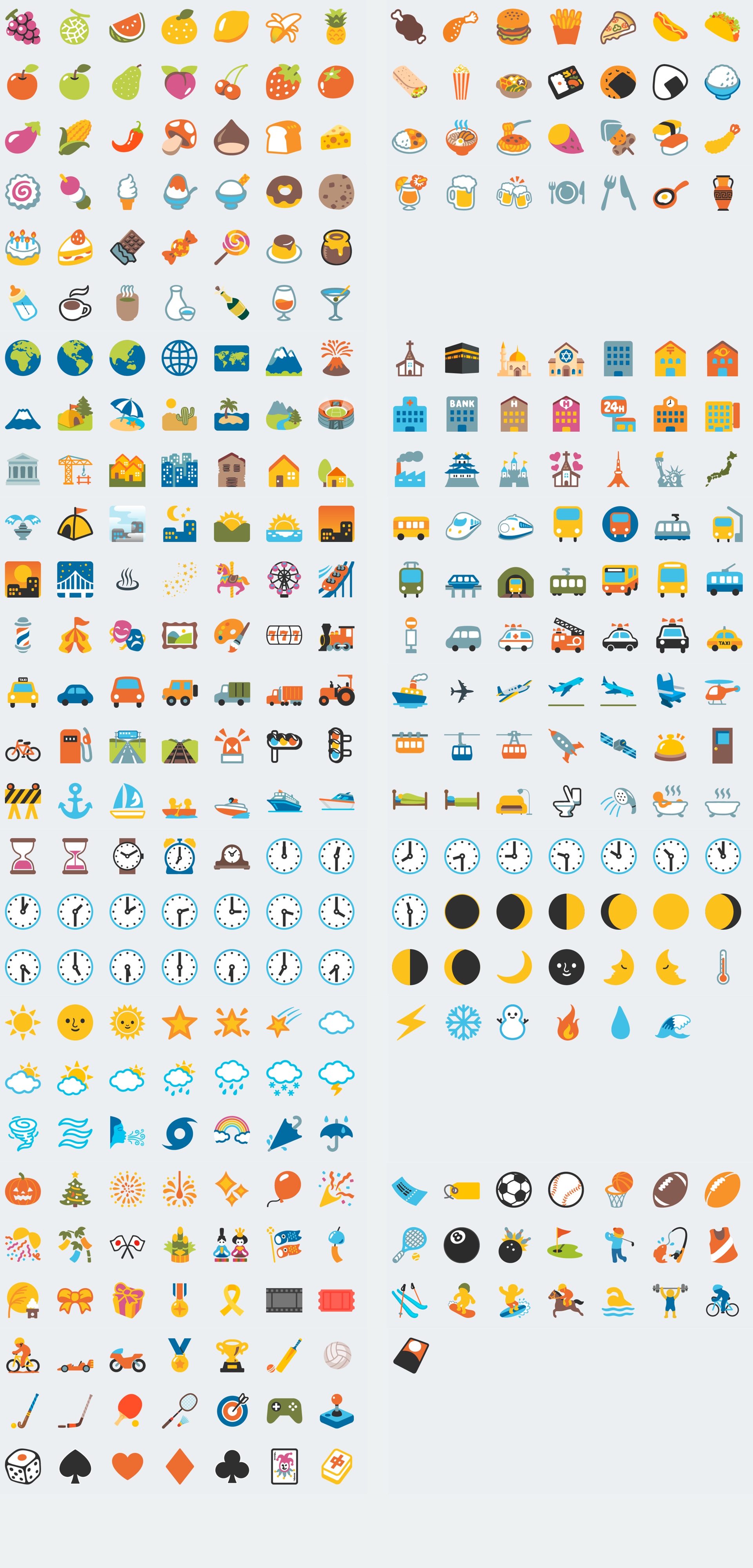 [Huge Pictures] Here Is Every Single Emoji In Android As Of The New 6.0 ...