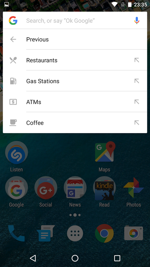 Google Experiments With New Options In The Android Search Bar's ...