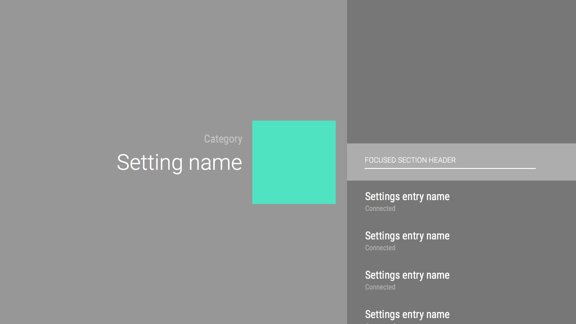 Download: 7 Android TV UI Frames To Quickly Sketch Interfaces For The ...