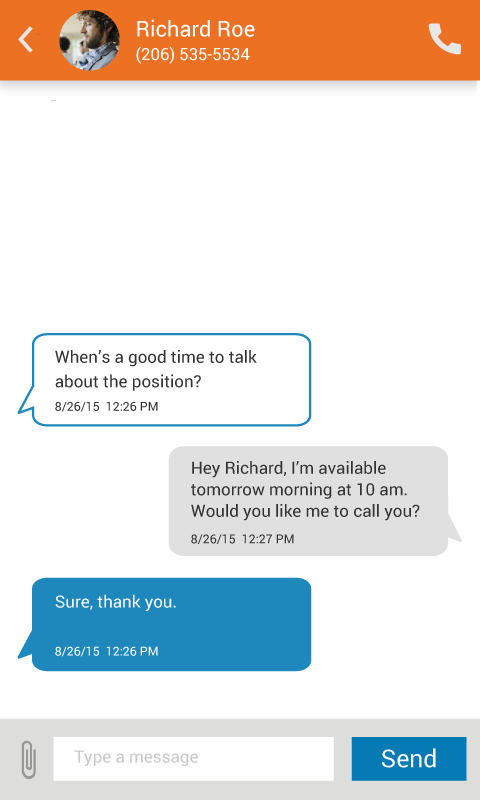 AT&T's New Android App Lets You Send And Receive Text Messages From ...