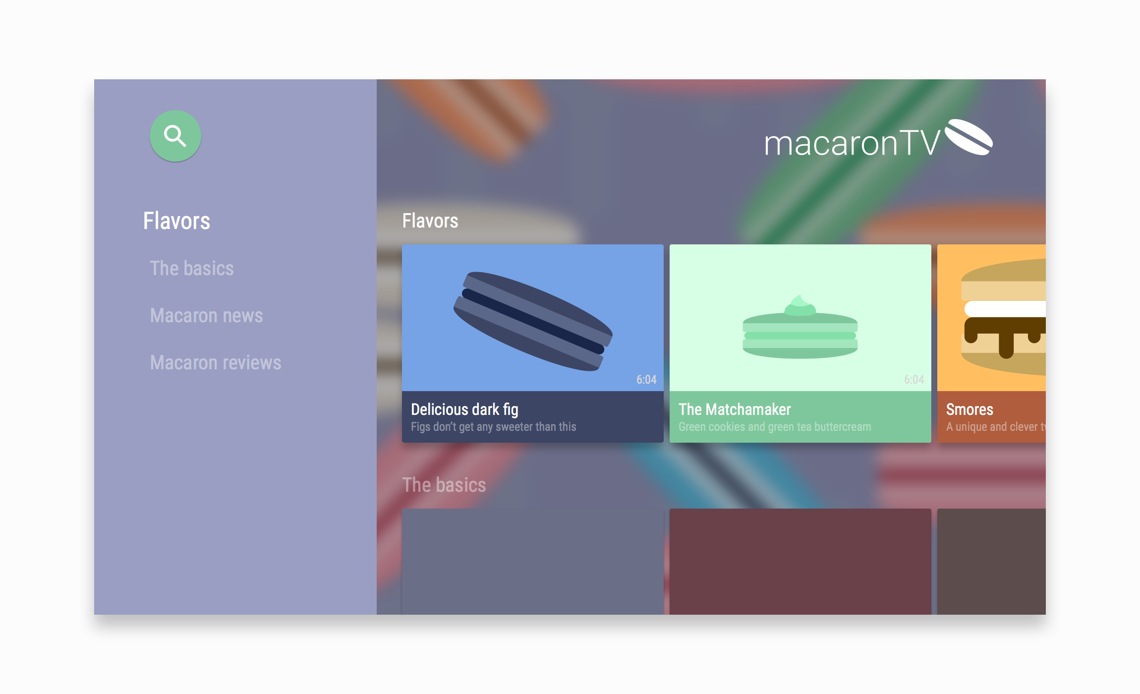 Download: 7 Android TV UI Frames To Quickly Sketch Interfaces For The ...