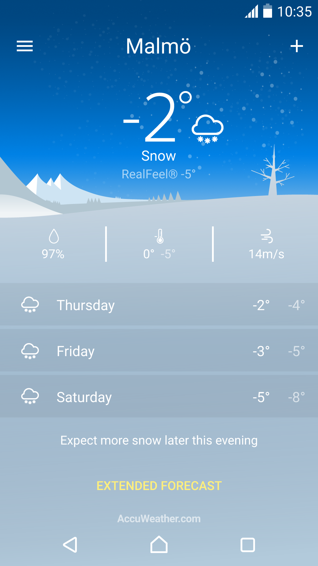 Sony's Xperia Weather App Is Out Of Beta And Live In The Play Store