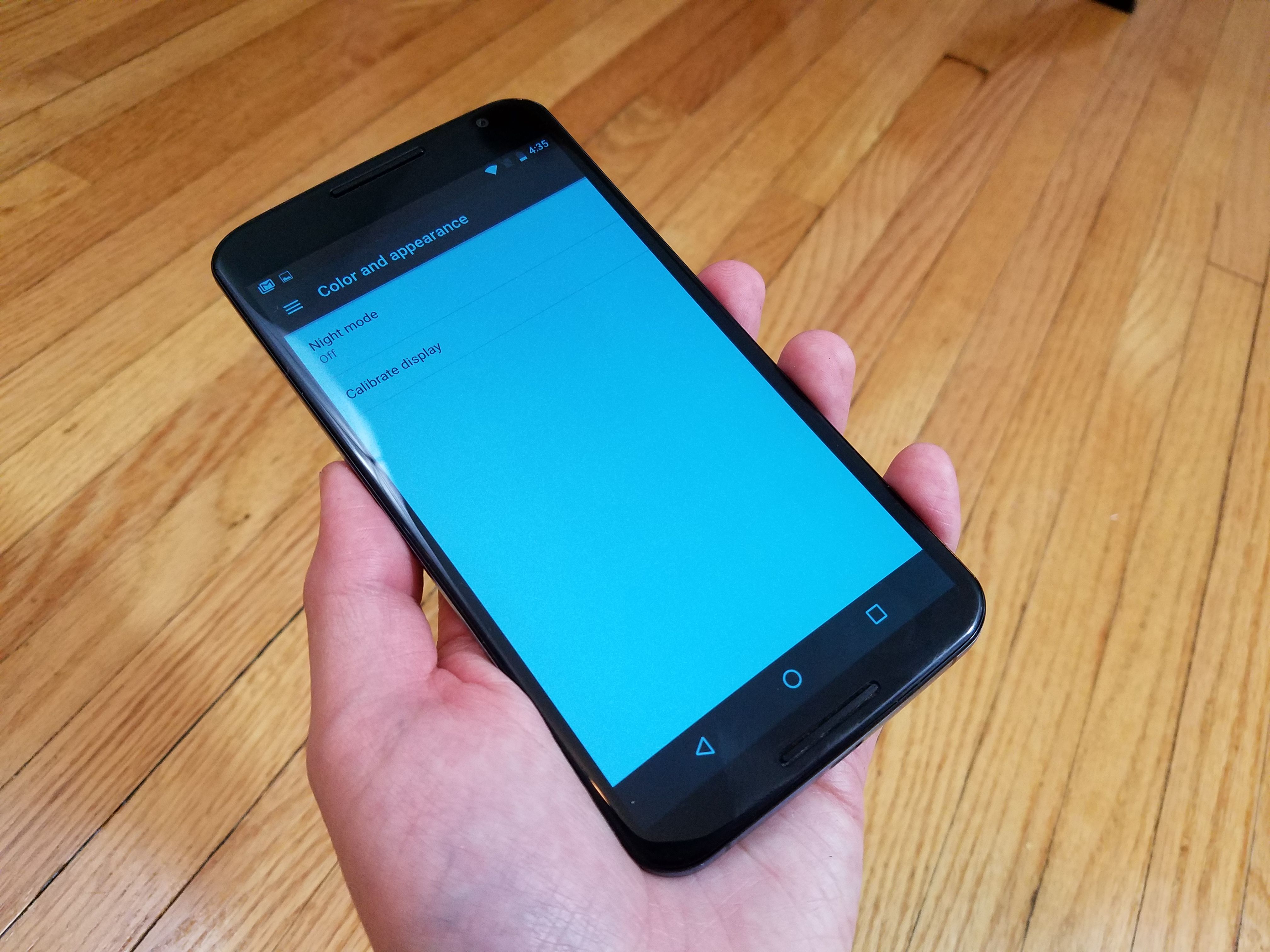 Android N Feature Spotlight: Color Balance Calibration Now Available In ...