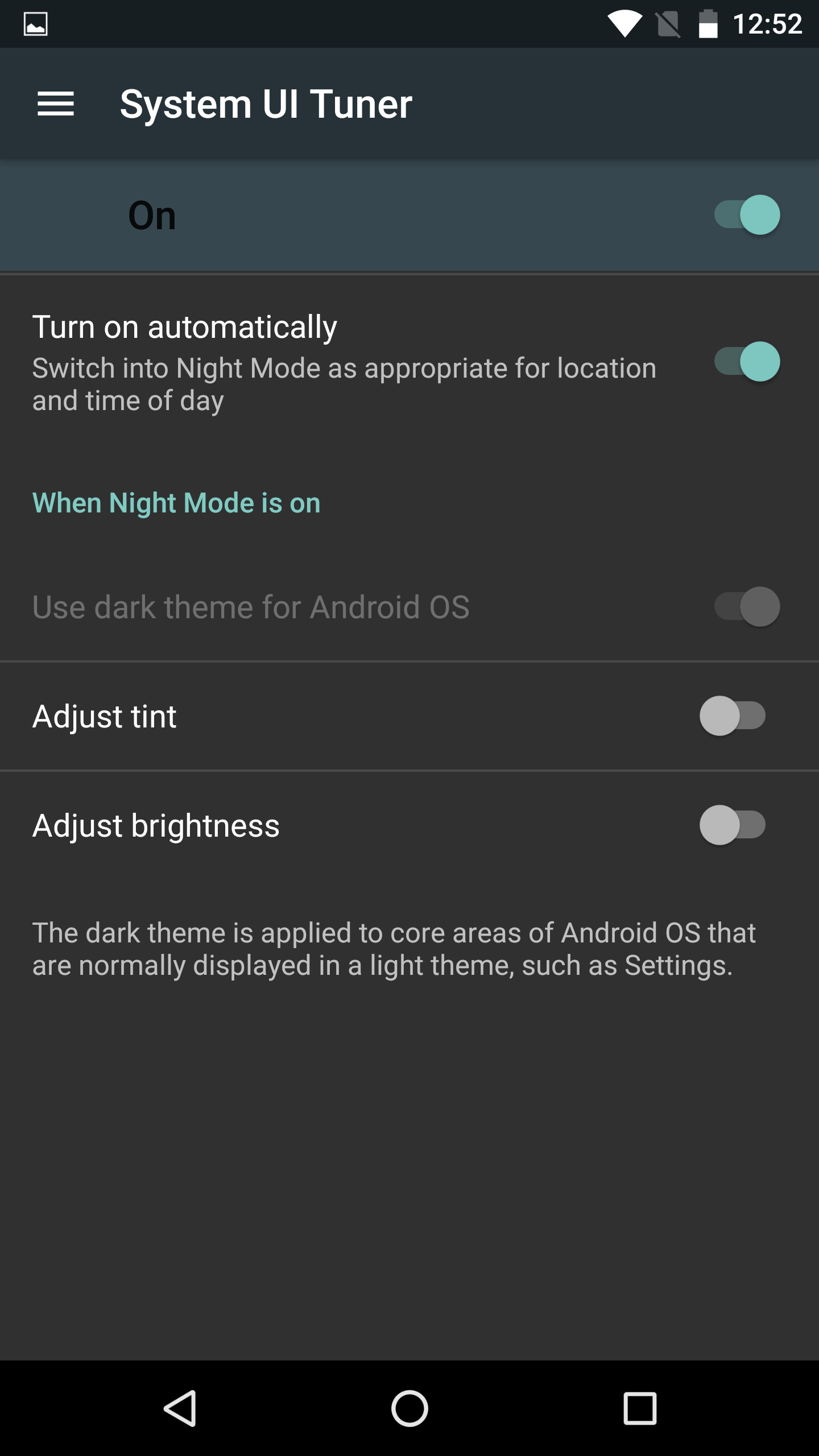Android N Feature Spotlight: Night Mode Is Back With Expanded Features ...