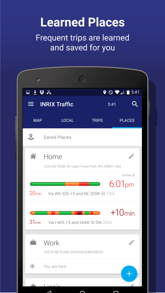 INRIX Traffic App Gets A Big Update With Completely New UI, Turn-By ...