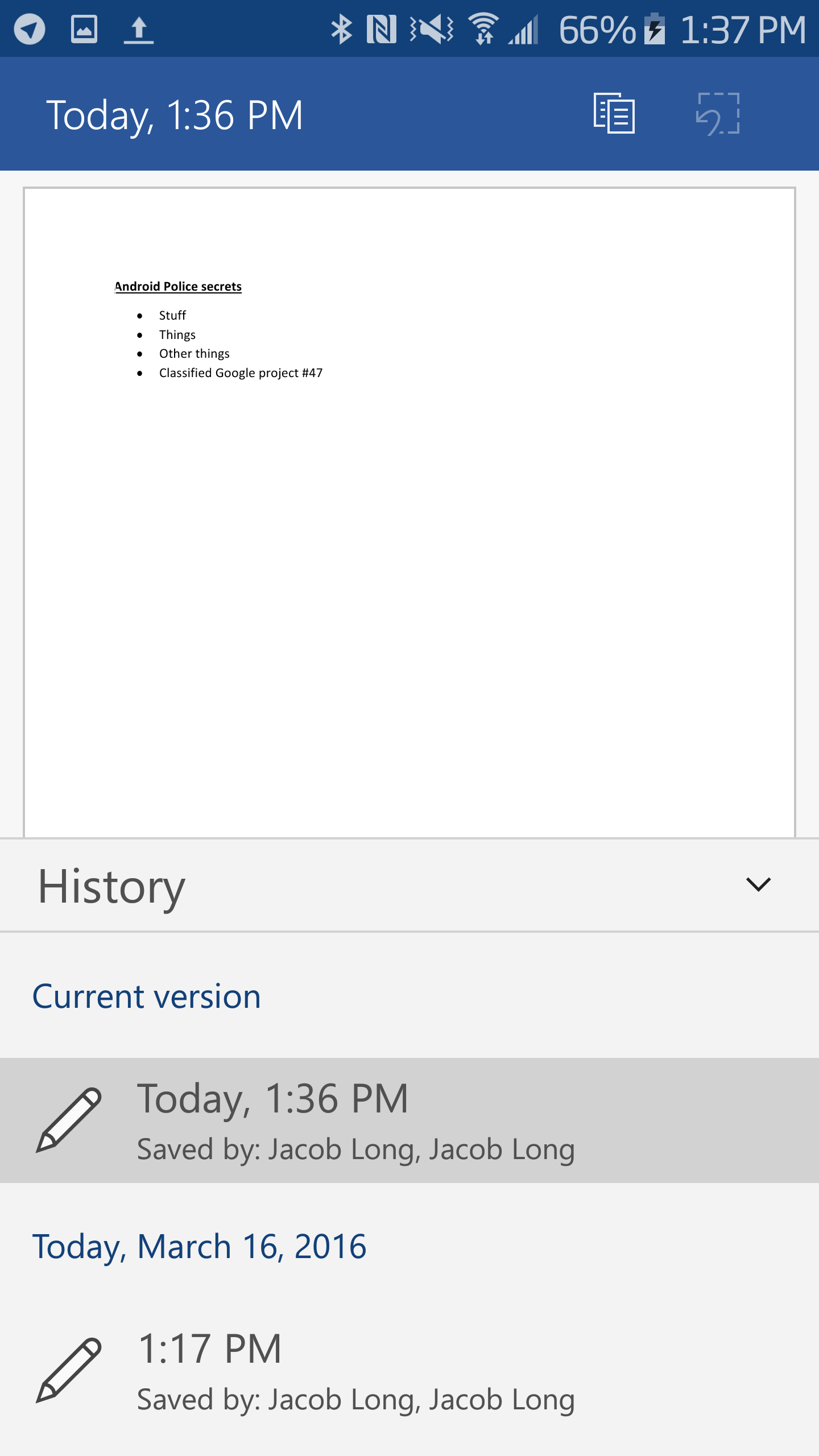 Microsoft Updates All Three Office Apps With Auto Save, Version History ...