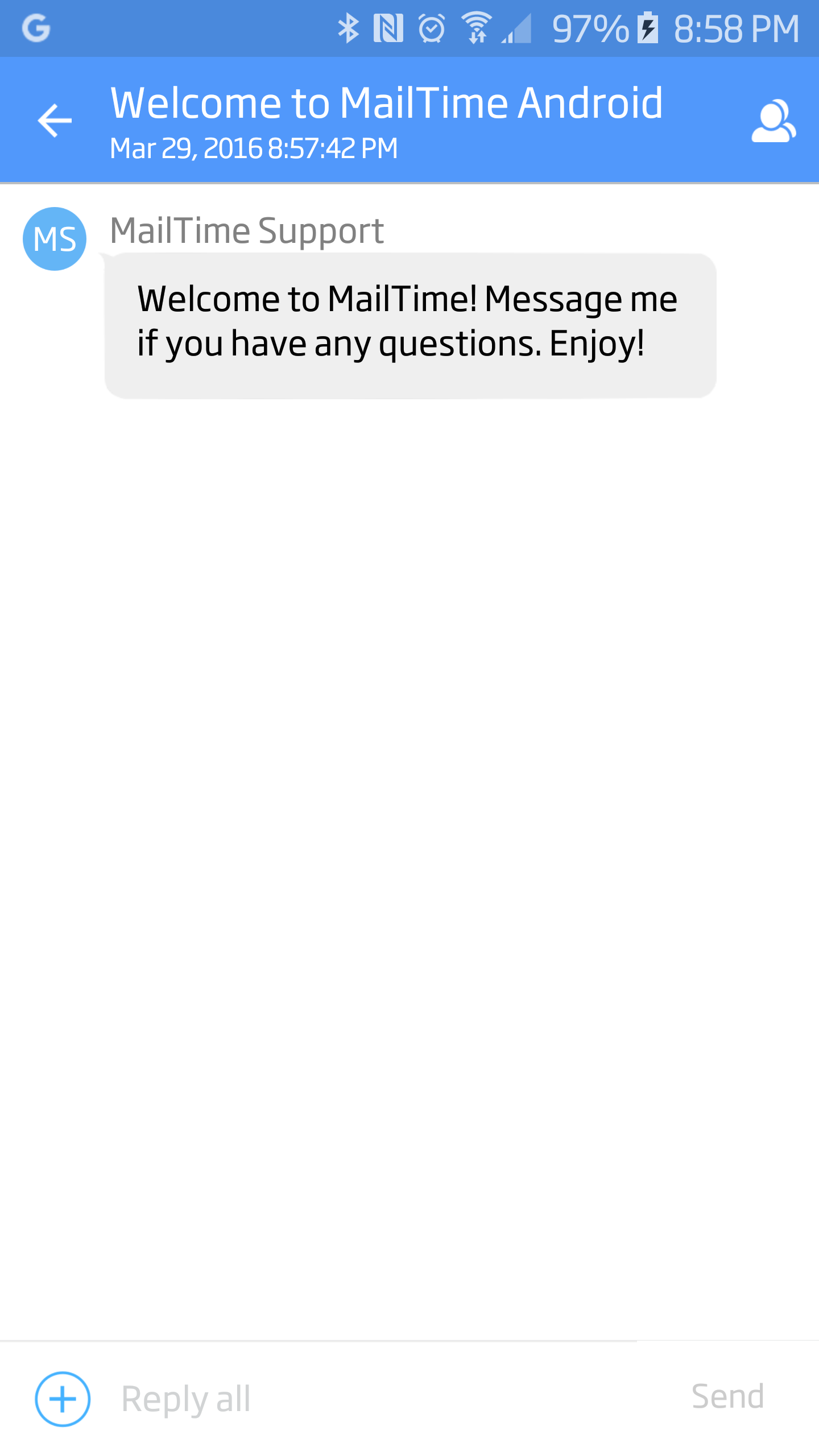 MailTime, The App That Lets You Treat Emails Like Instant Messages, Is ...