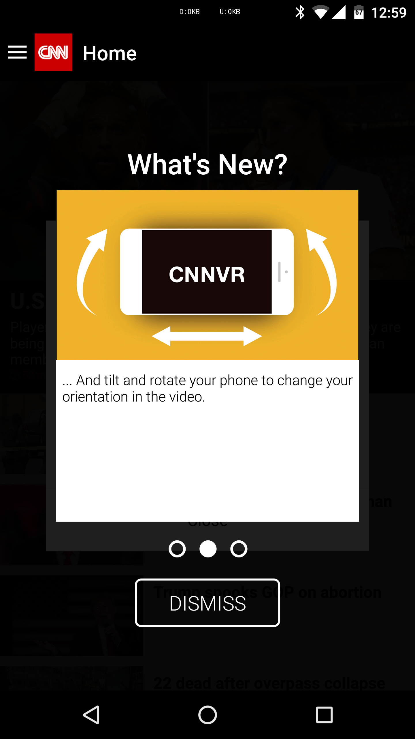 CNN Android App Update Brings 360-Degree Videos And, At Last ...