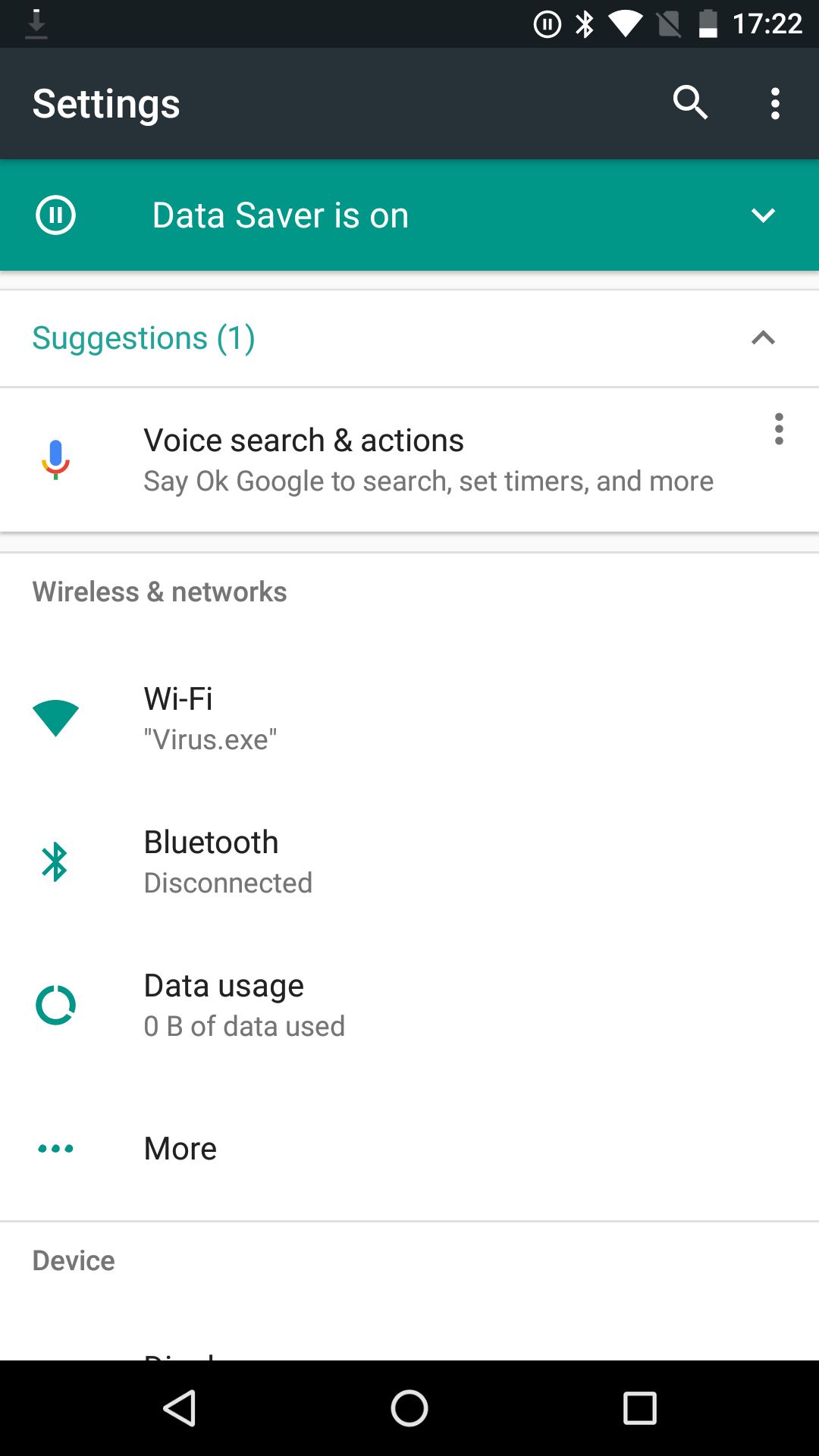 Android N Feature Spotlight: Settings Will Now Suggest Items For You