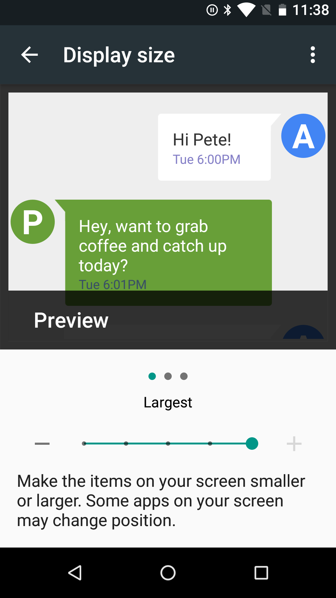 Android N Feature Spotlight: Easily Change Your Device's Display DPI With Screen Zoom