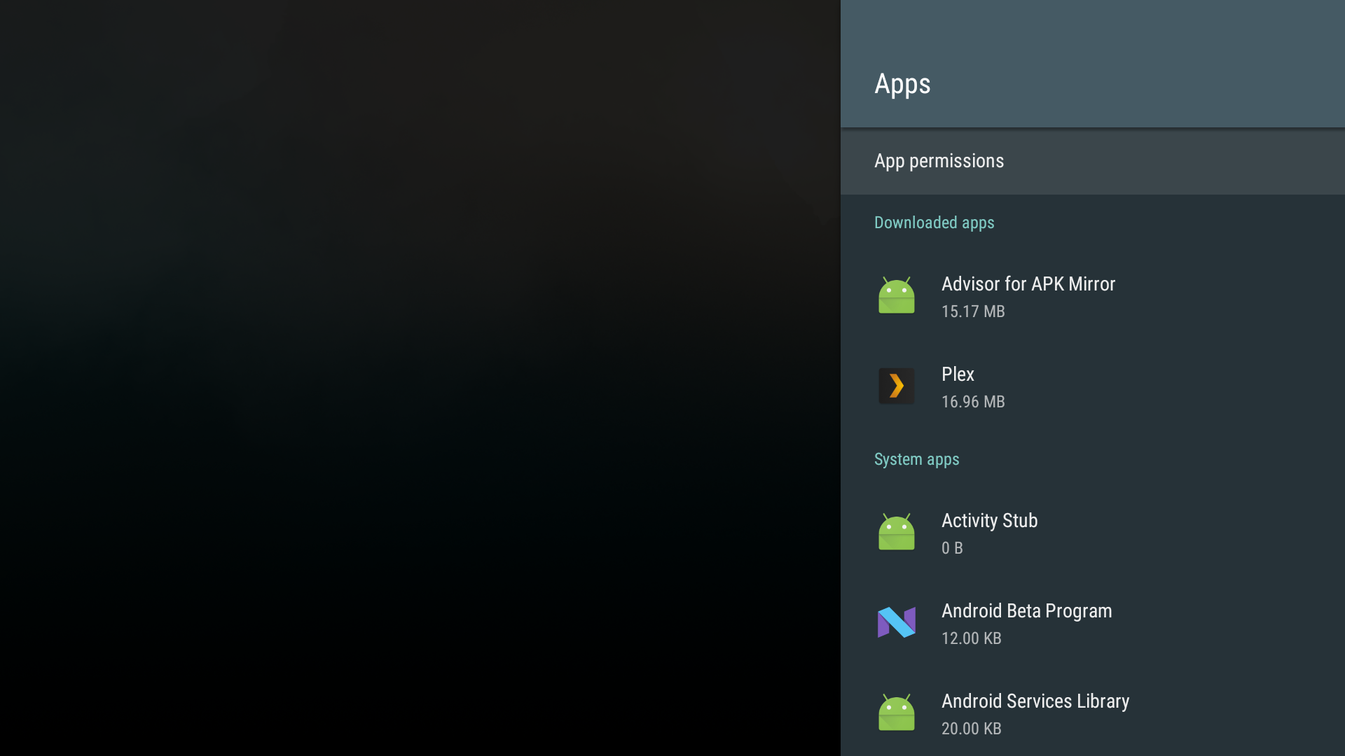 Android N Feature Spotlight: Android TV Has A New Look For The Settings ...