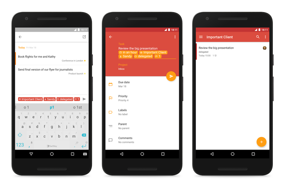 Todoist 9 For Android Improves Intelligent Input, Adds Task Sorting ...