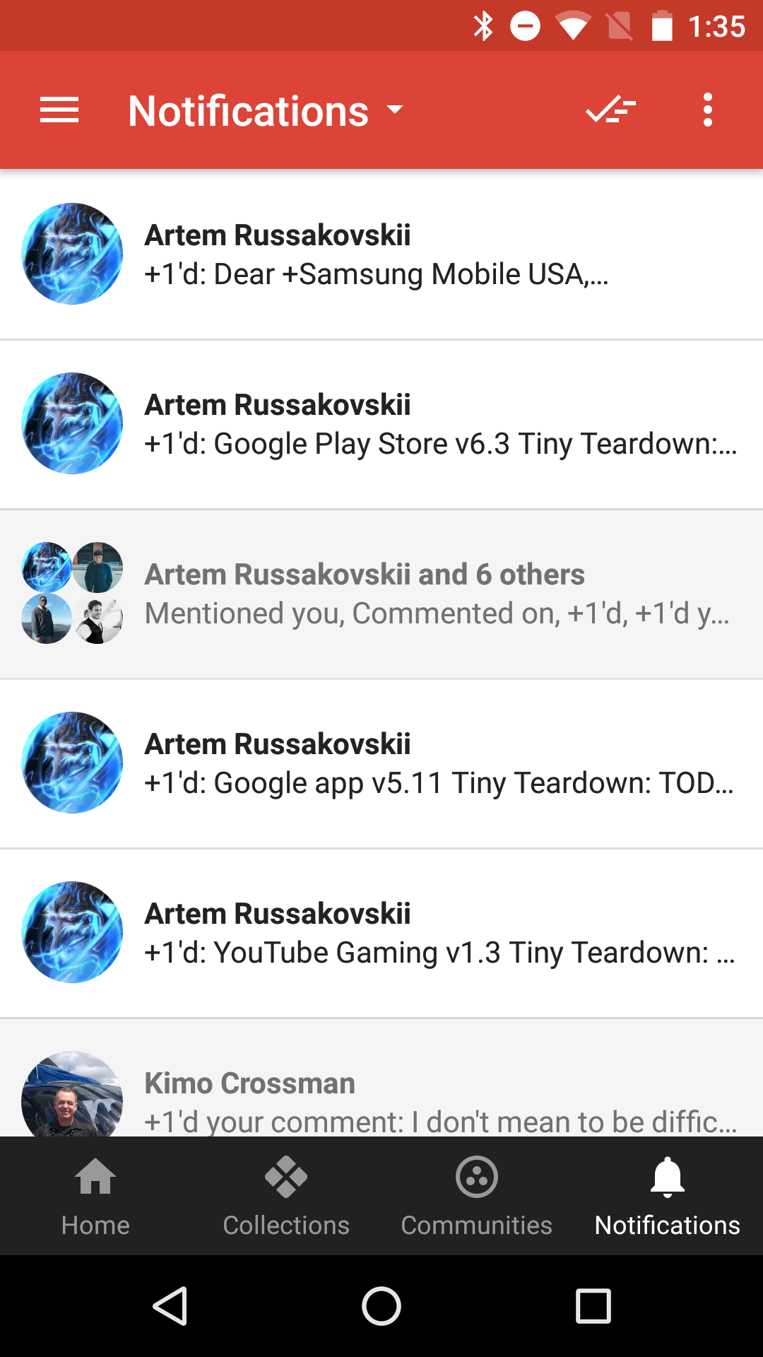 [Update: Changes Were Reverted By Server-Side Switch] Google+ v7.6 ...
