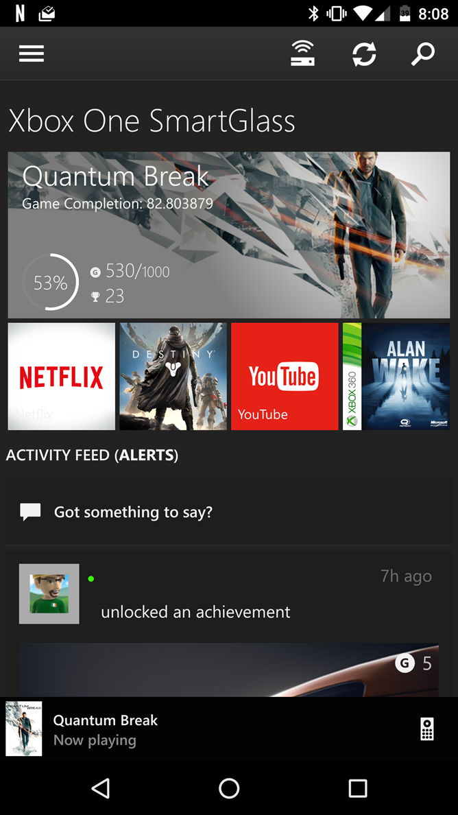 The Latest Xbox One SmartGlass Beta (3.16) Tweaks The User Interface ...