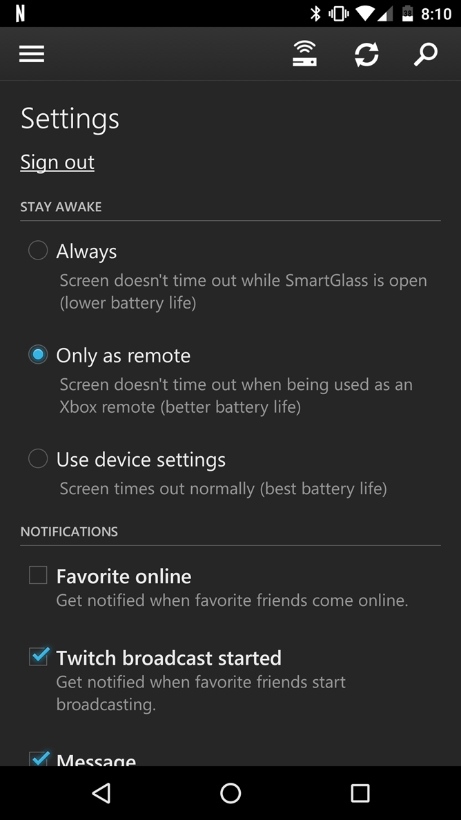 The Latest Xbox One SmartGlass Beta (3.16) Tweaks The User Interface ...