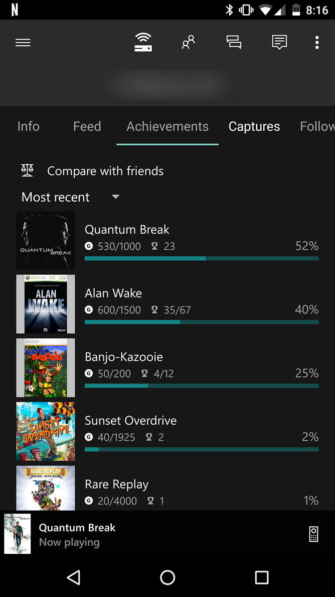 The Latest Xbox One SmartGlass Beta (3.16) Tweaks The User Interface ...