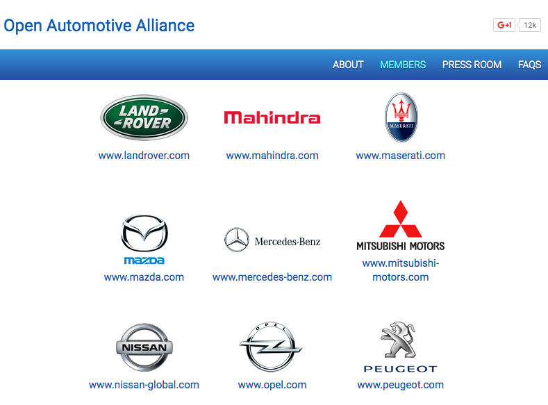 Mercedes-Benz Finally Joins The Open Automotive Alliance