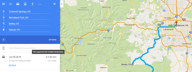 PSA: Google Maps For Android Can Navigate To Multiple Destinations (With A Little Help From A ...