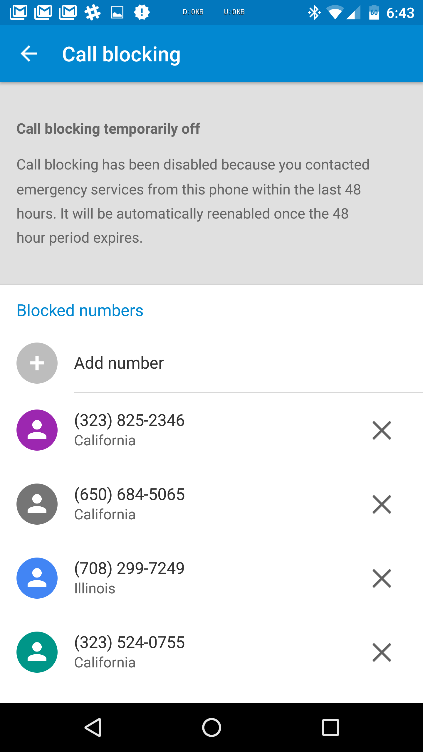 Call Blocking Is Now Automatically Disabled For 48 Hours After You Call ...