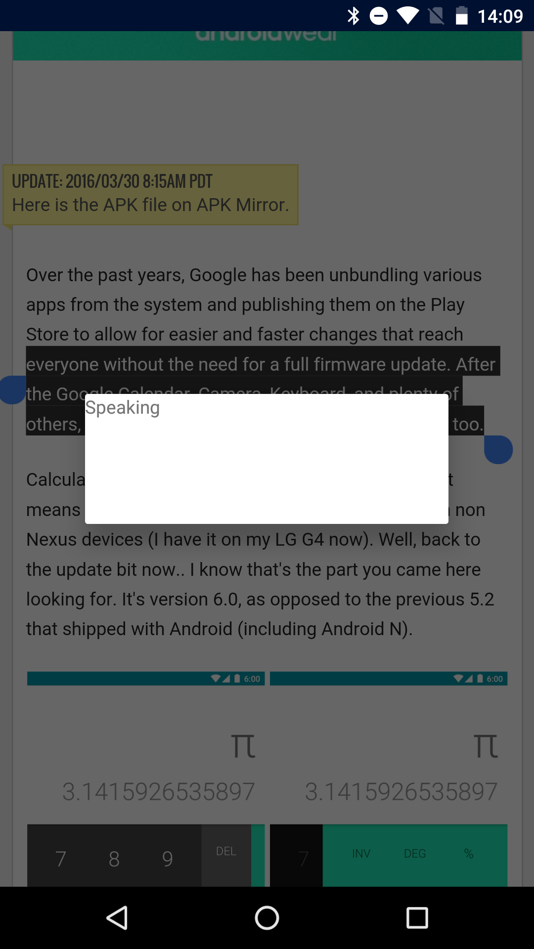 Google TTS 3.9 Adds System-Wide Text Selection Integration And New ...