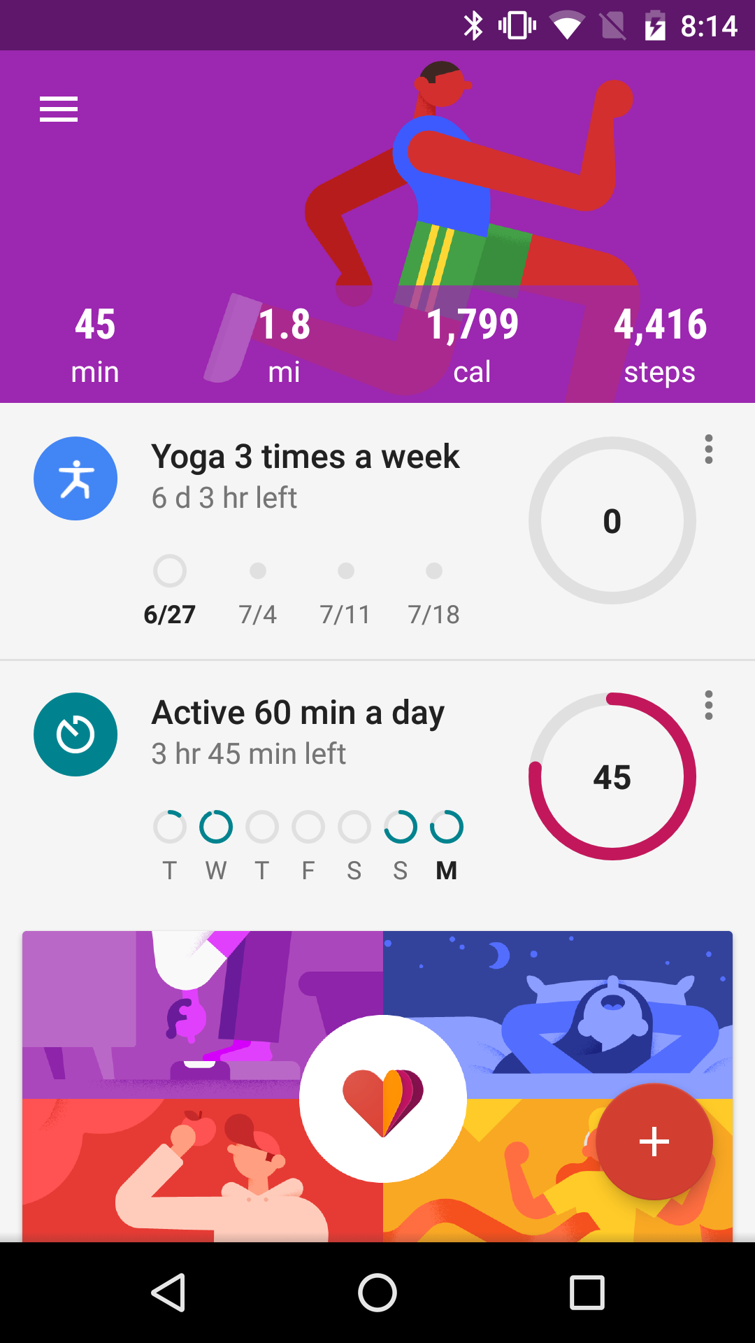 Google Fit v1.57 rolls out with a major visual redesign, improved goals ...
