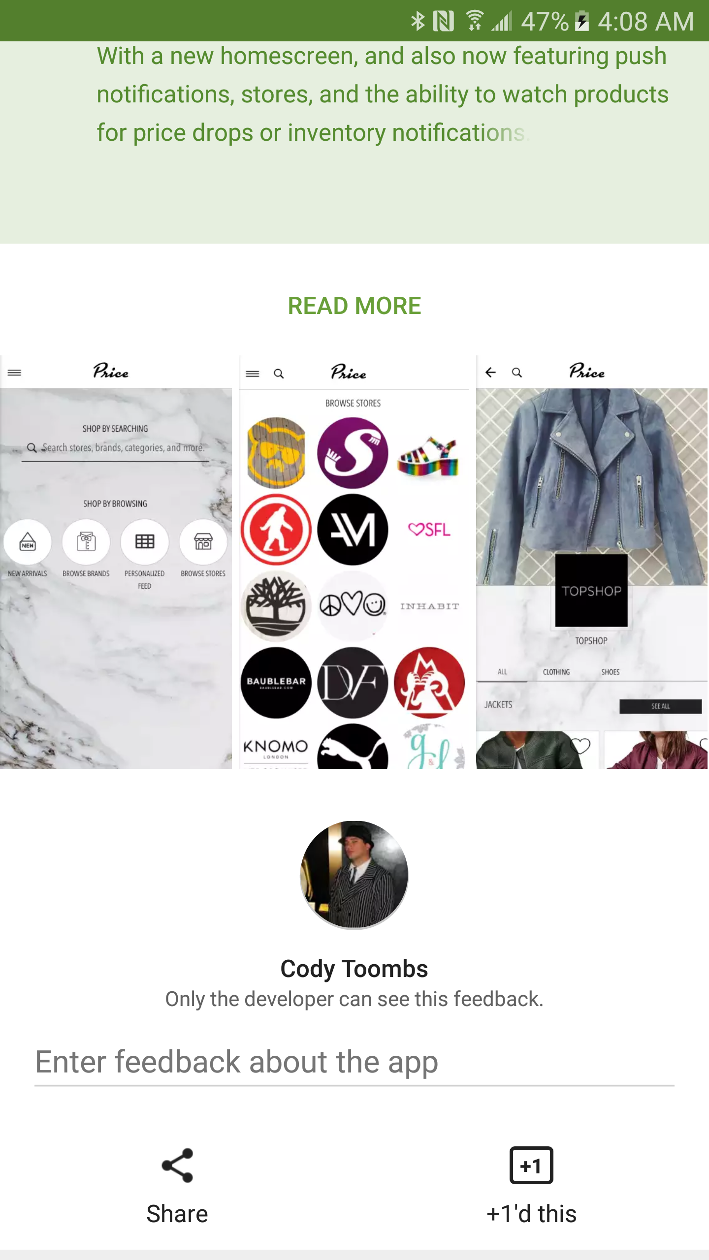 The Play Store Early Access program seems to be rolling out to everybody