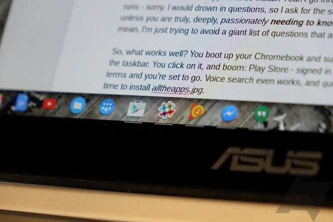 Android apps on Chrome OS: hands-on and initial thoughts