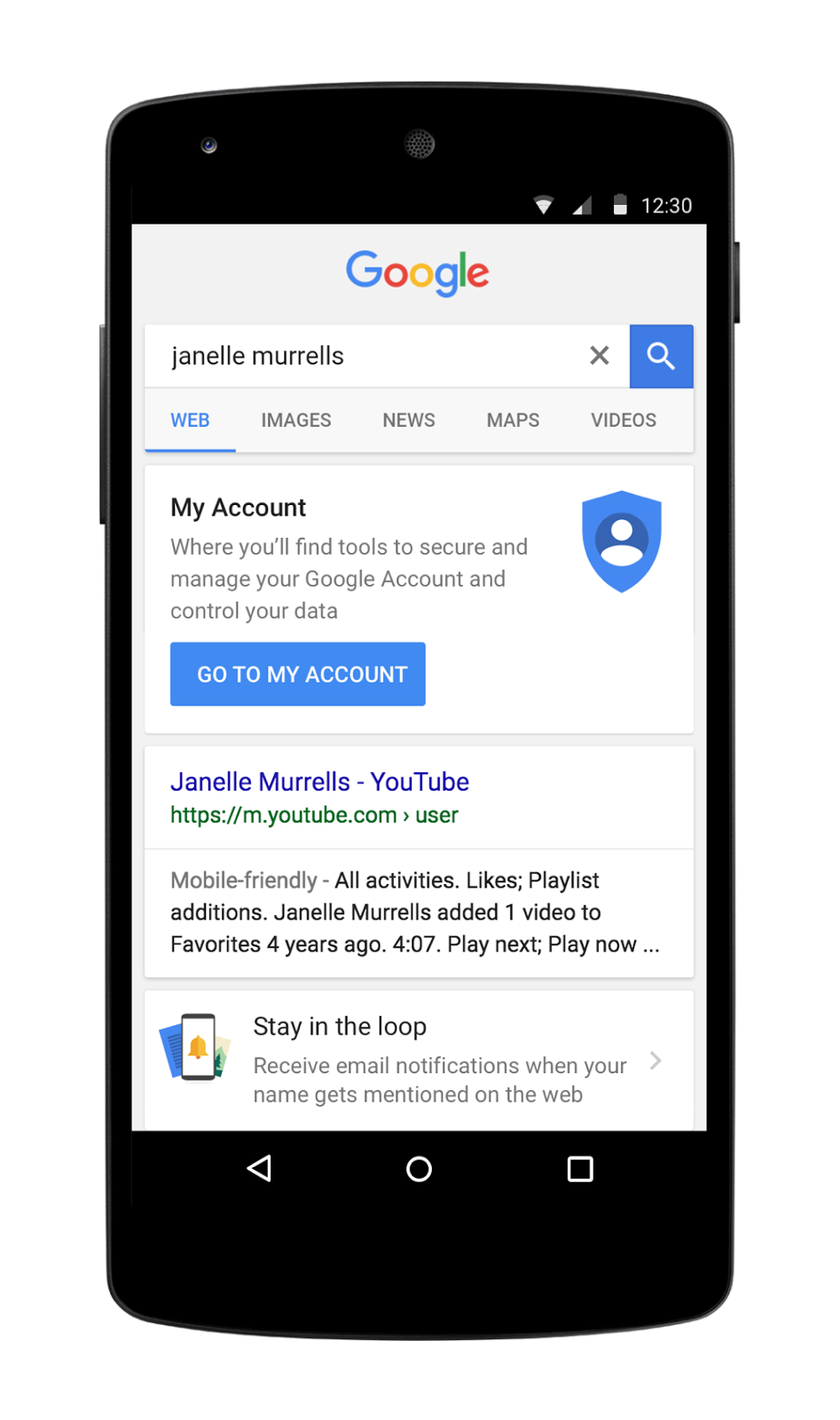 Google Celebrates One Year Of The New 'My Account' Interface With ...