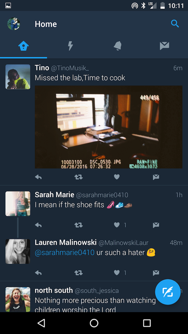Twitter starts showing a Night Mode toggle on Android