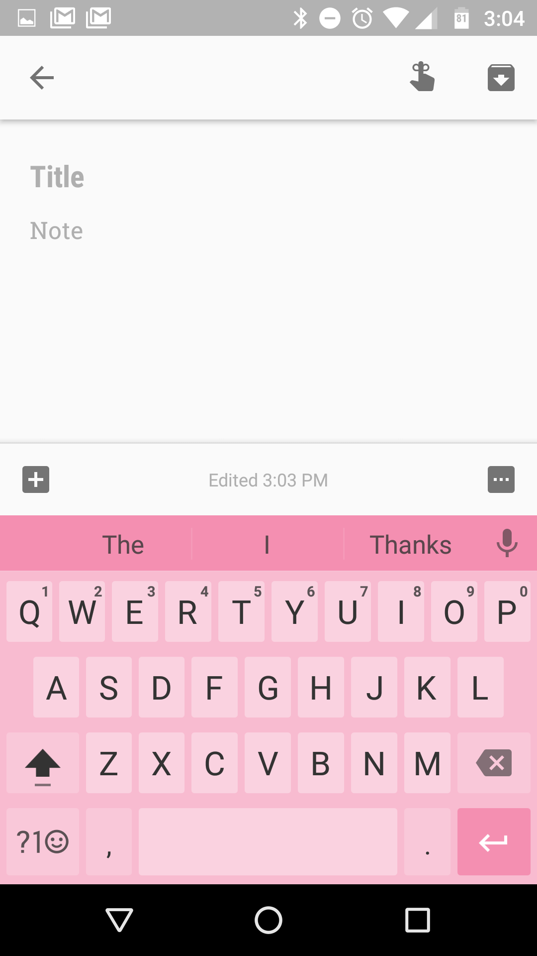 Google Keyboard v5.1 (originally bundled with N preview) is rolling out ...