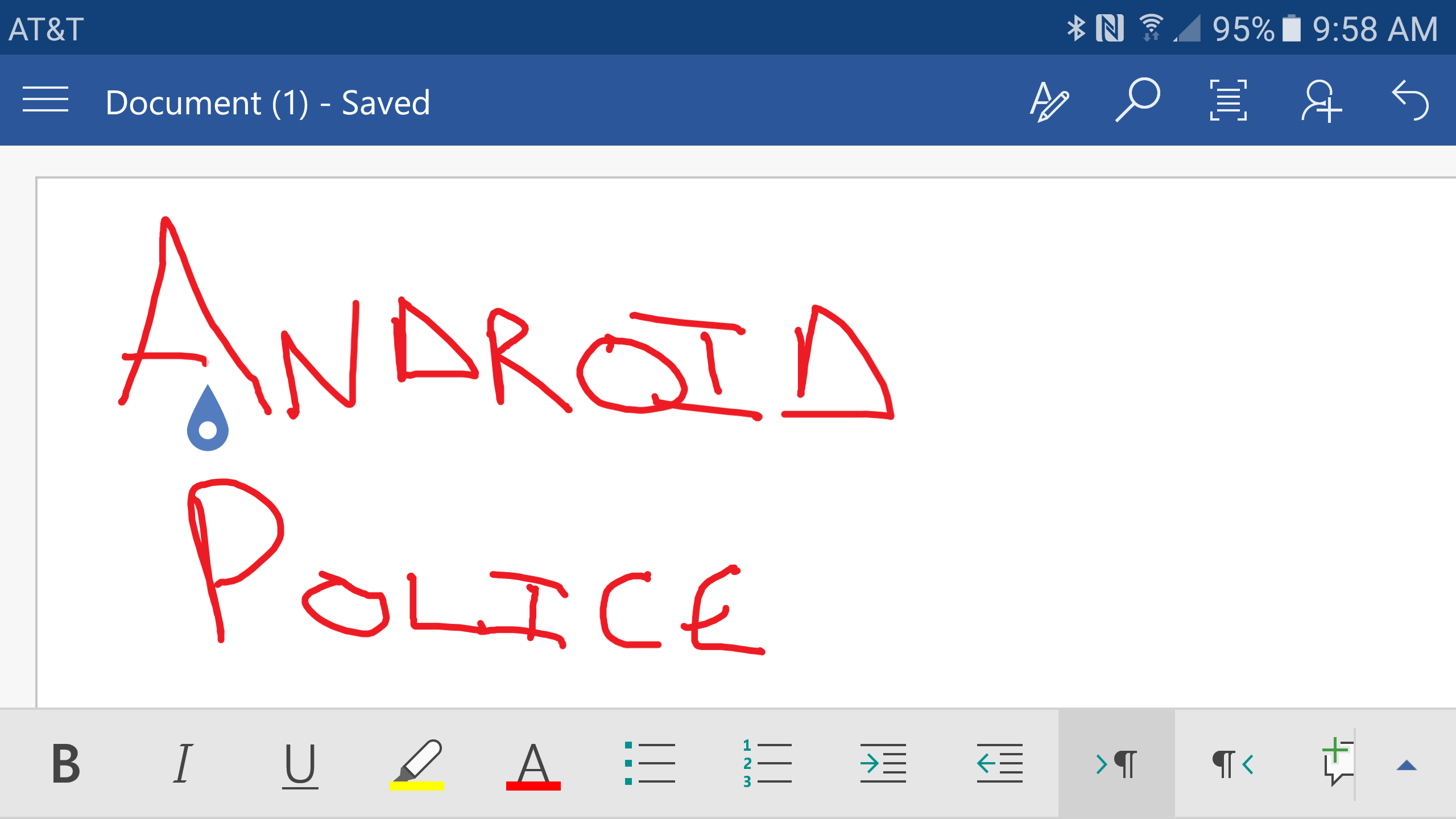 Microsoft Office apps get inking and SD card support, Word gets touch ...