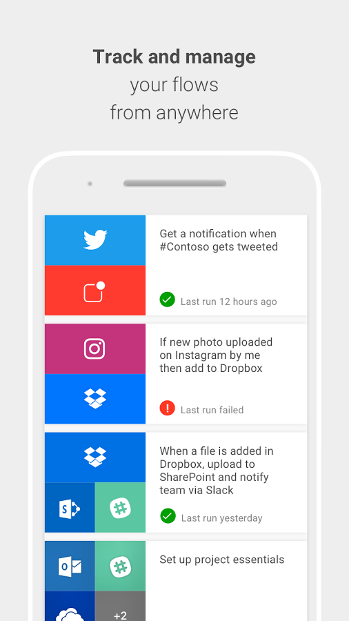 Flow, Microsoft's cloud automation engine, gets an Android beta app