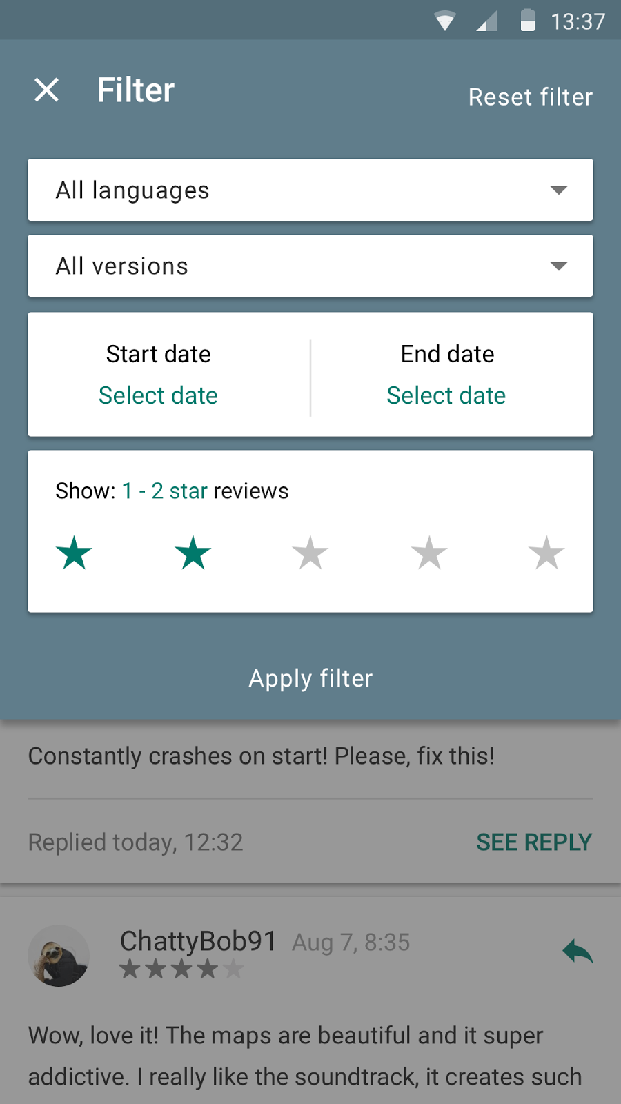 Google Play Developer Console app gains review notifications and ...