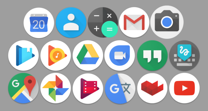 Opinion: My early thoughts on Google's round icons (and consistency for ...