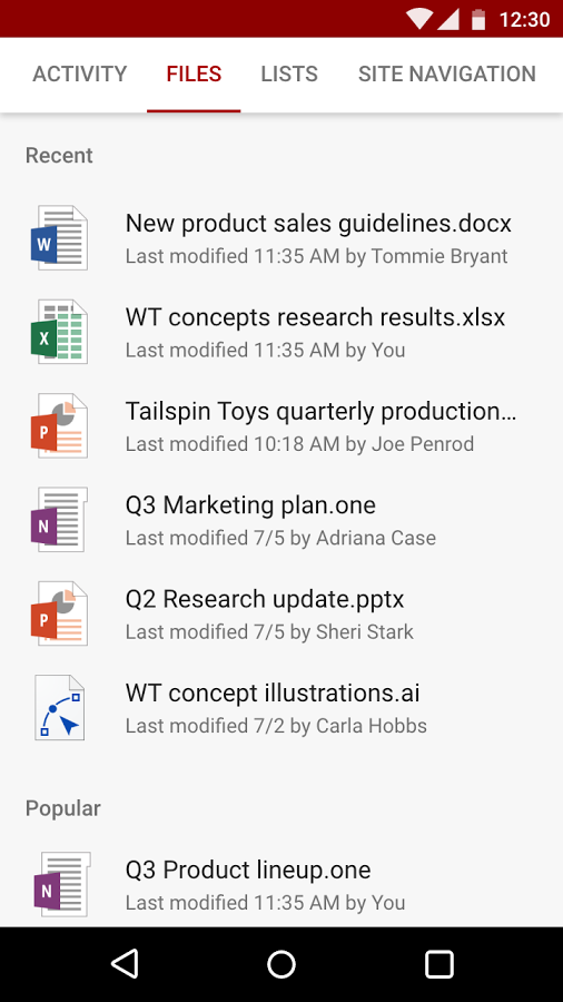 Microsoft SharePoint app released into early access on Google Play