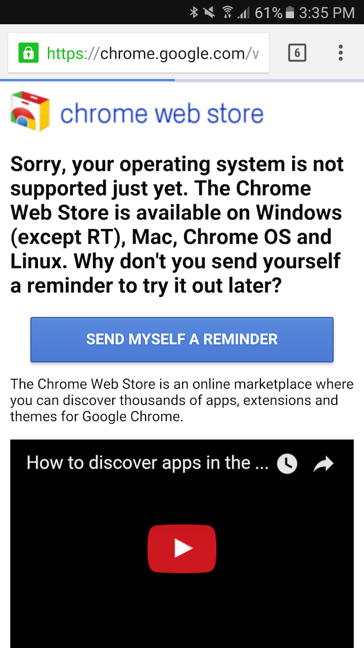 [Pretty cool] You can now add Chrome extensions from your Android ...