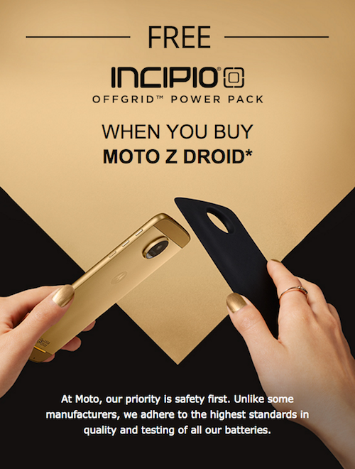 [Deal Alert] Get a free Moto Mod with the purchase of a Moto Z Droid or ...